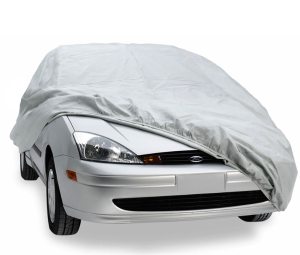 WATER RESISTANT BREATHABLE FULL CAR COVER RAIN DUST SNOW ICE UV PROTEC ...